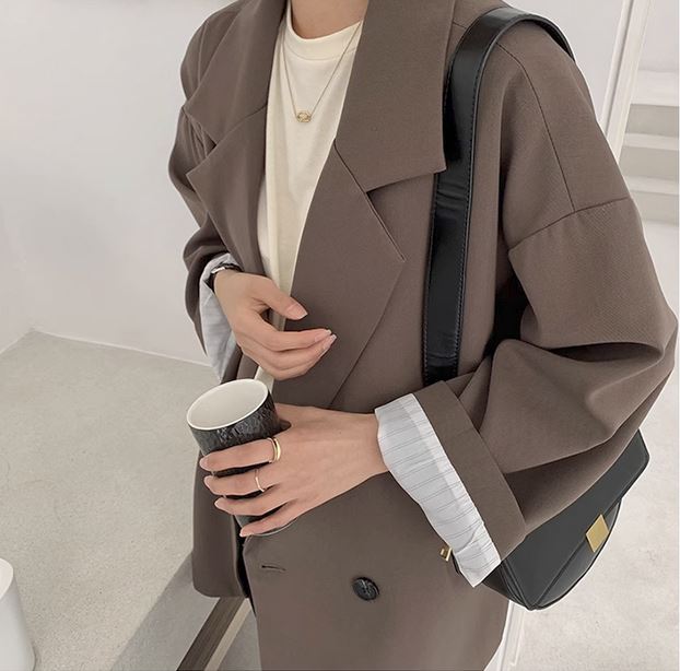 Scarlett Trendy Relax Fit Blazer – The Wildflower Shop