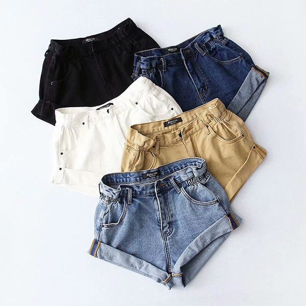 Jennifer Denim Shorts – The Wildflower Shop