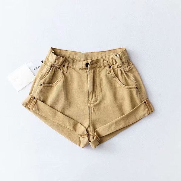 Jennifer Denim Shorts The Wildflower Shop