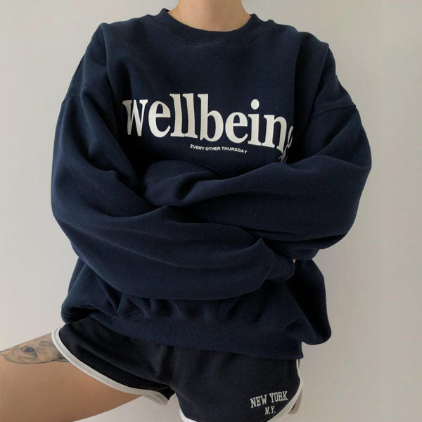 Bethany WellBeing Oversize Pullover SweatShirt – The Wildflower Shop